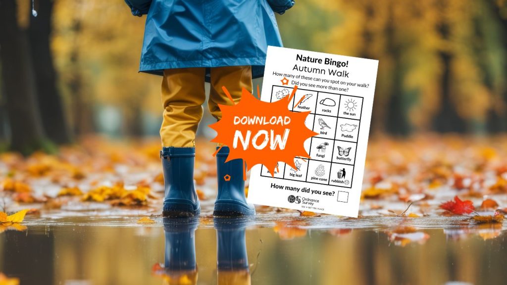 Nature Walk Bingo Free Printable - Autumn & Winter Walks - OS Maps Discover