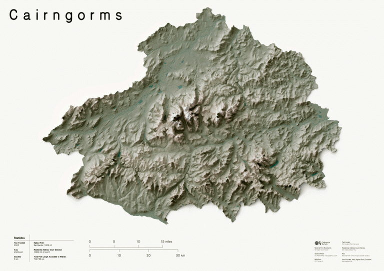 Map of UK National Parks - OS Maps Discover